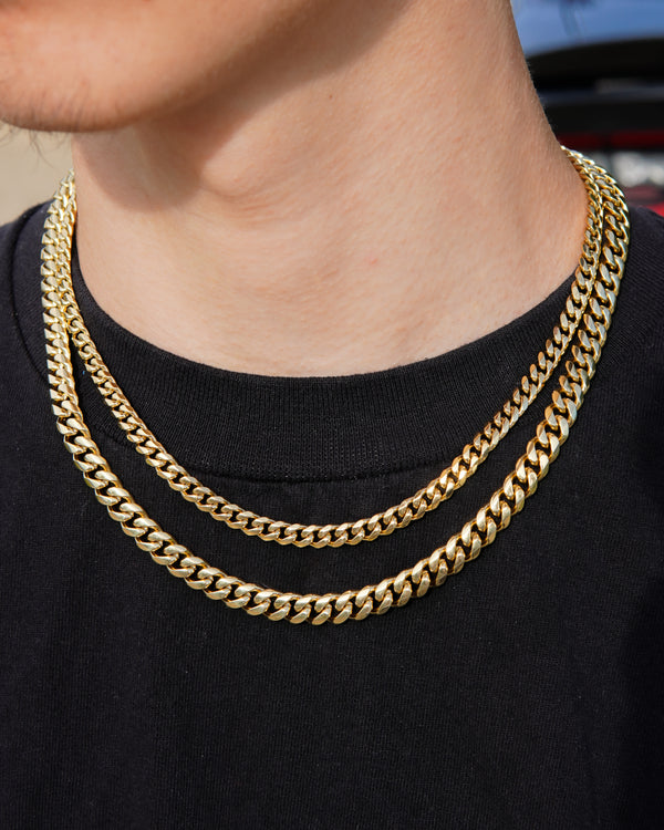 Cuban Link Chain - 18K Gold - Lavenir Jewelry